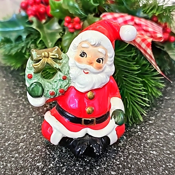 napco | Holiday | Vintage Napco Santa Figurine | Poshmark